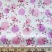White Light Japanese Cotton Duck Cloth w/ Lavender & Pink Shapes ...